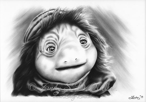 Hup Dark Crystal Drawing Original Artwork – ZindyZone