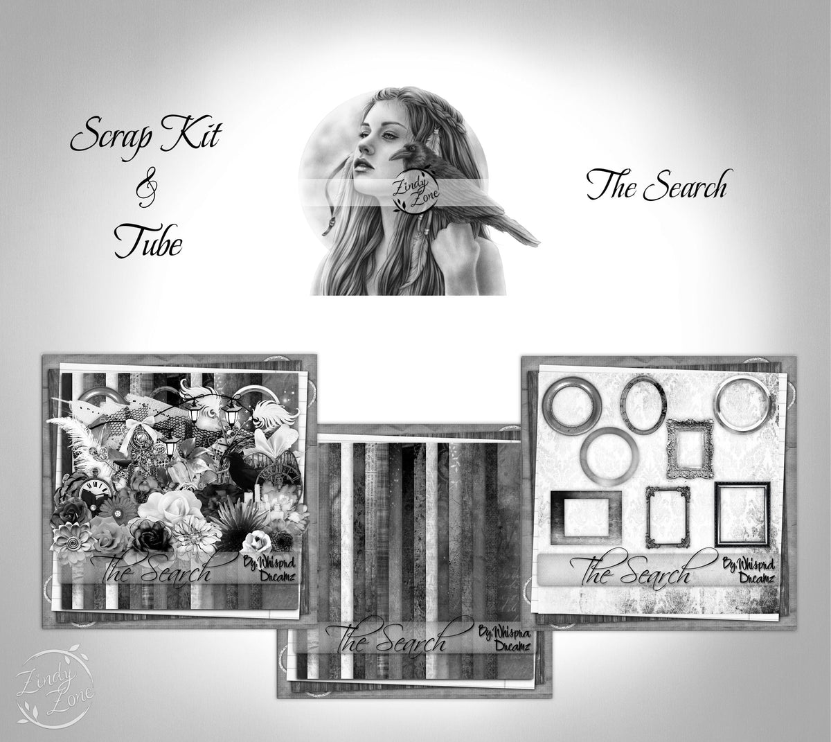 The Search Scrap Kit and Tube - ZindyZone